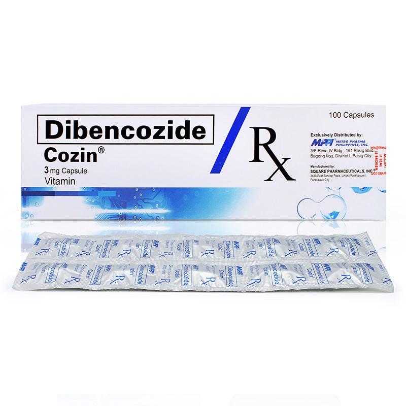 COZIN Dibencozide 3mg Capsule 1's price in the Philippines | MedsGo ...